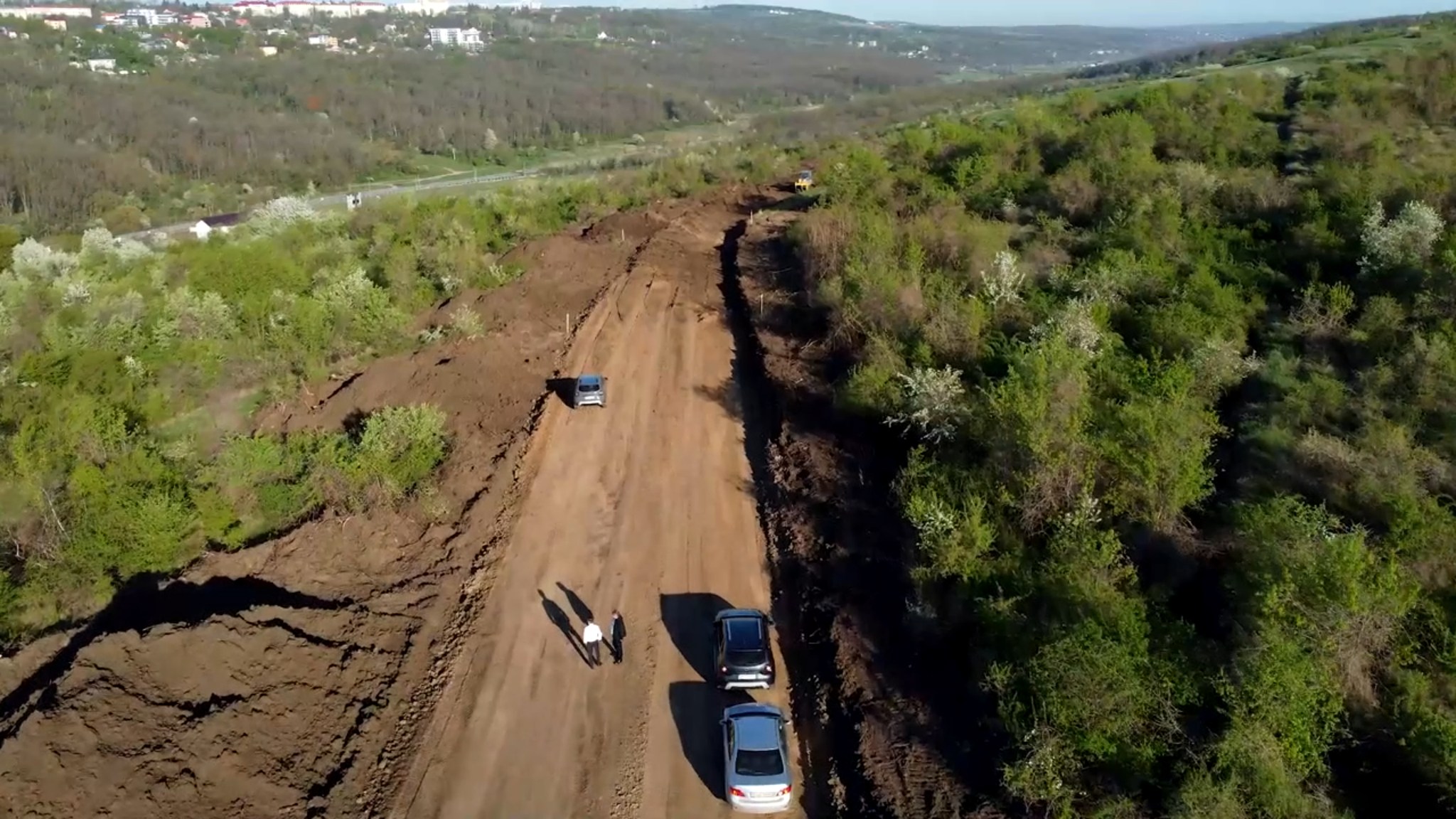 FOTO A apărut primul drum spre viitorul Spital Regional de Urgență. Dar ...